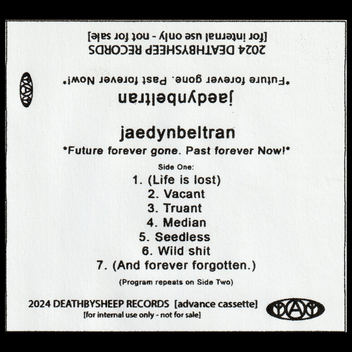 *Future forever gone. Past forever Now!* | Jaedynbeltran | DEATHBYSHEEP ...