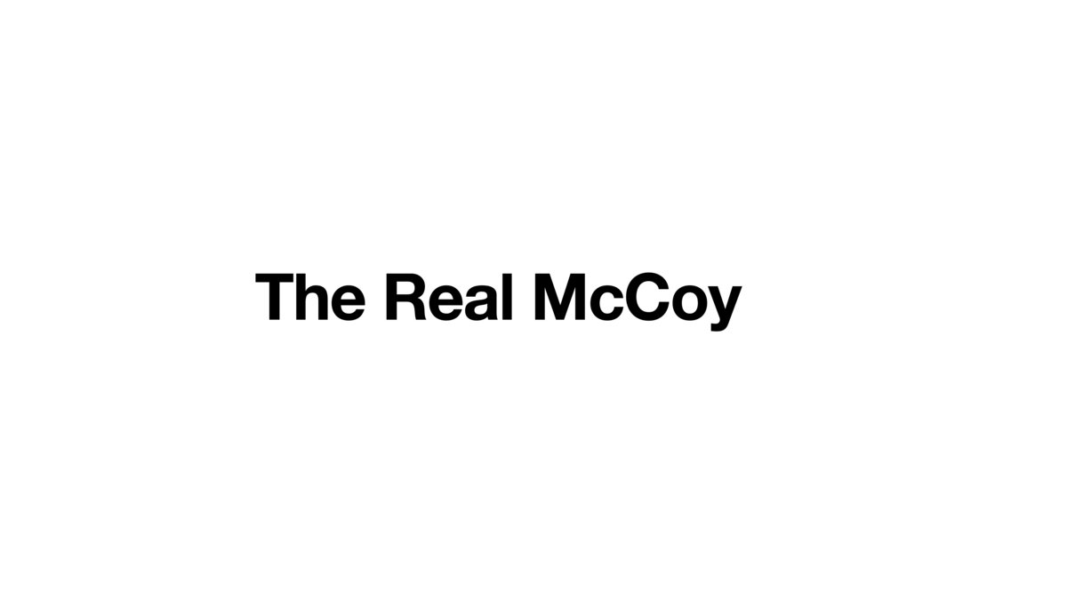 The Real McCoy | Shep Gold