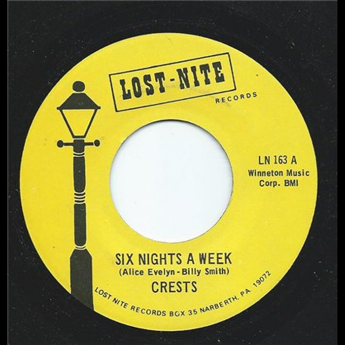 Six Nights A Week I Do | The Crests