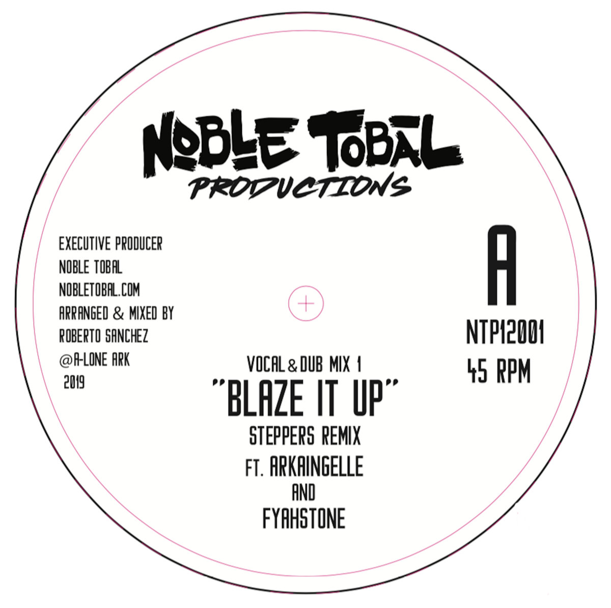 Blaze it up (Steppers Remix) | Arkaingelle & Fyahstone | Noble Tobal
