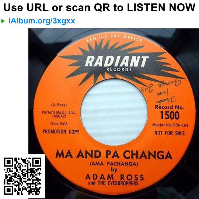 Ma And Pa Changa Mine Alone | Adam Ross And The Evesdroppers