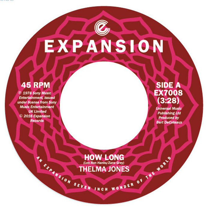 Thelma Jones | Expansion 7" Singles