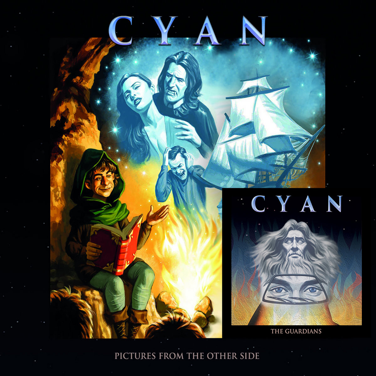 Pictures From The Other Side / The Guardians | Cyan | Tiger Moth Tales