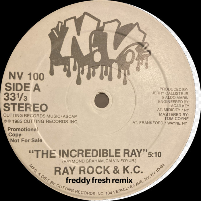 Incredible Ray Remix | Ray Rock and K.C. vs. Freddy Fresh | Sockett Records