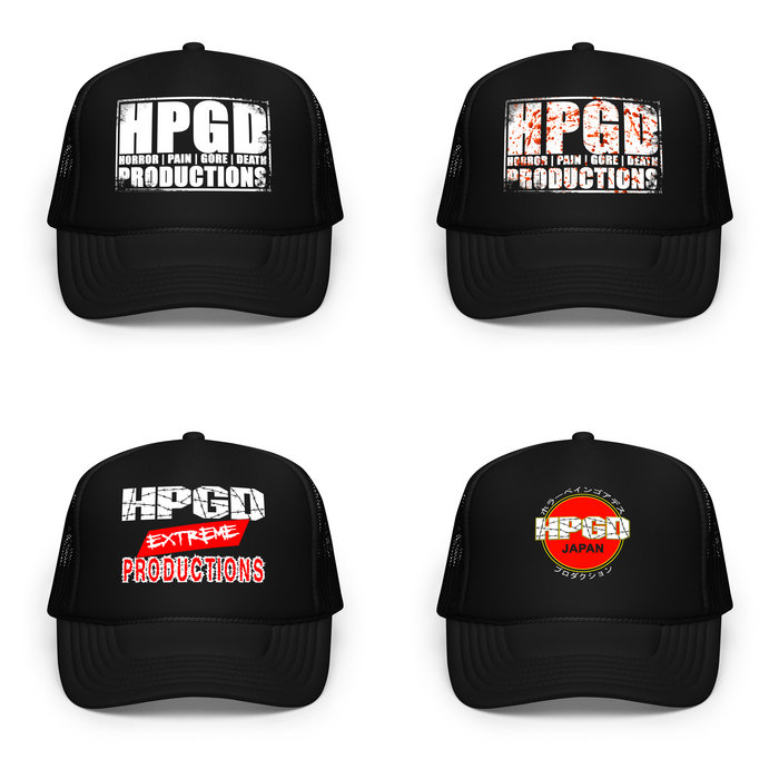 Horror Pain Gore Death Productions Trucker Hats | HPGD