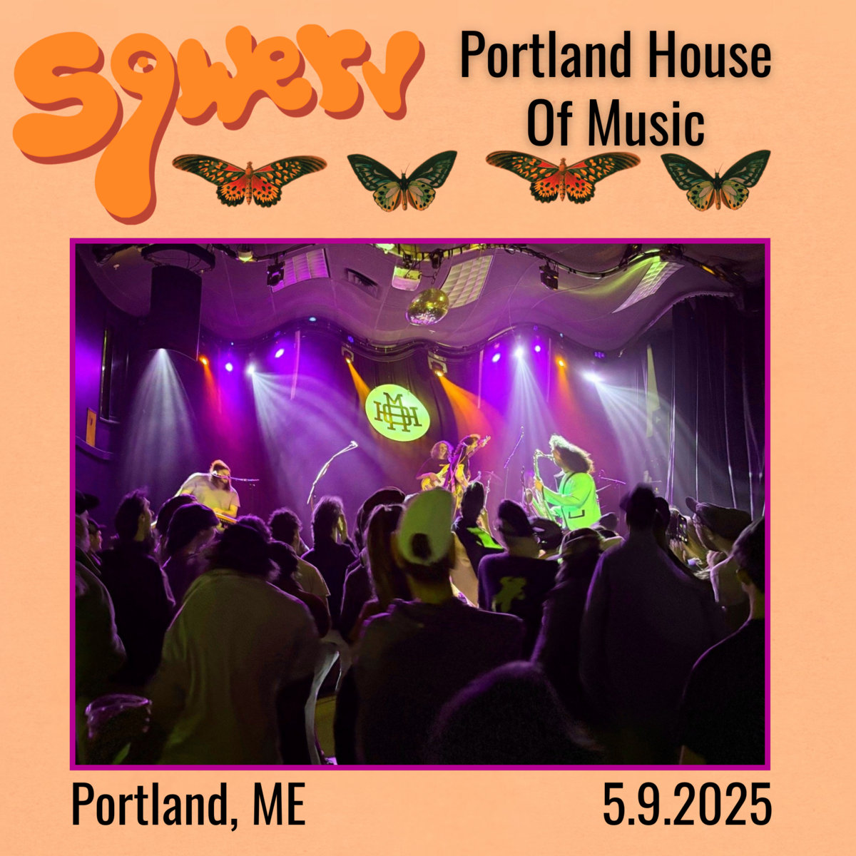 Live Sqwerv: 5/9/2025 | Portland House Of Music | Portland, ME | Sqwerv