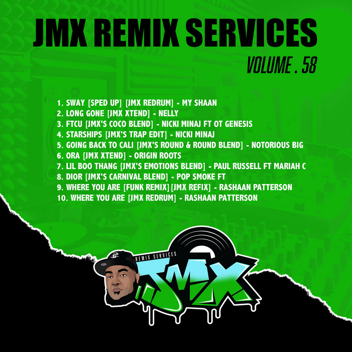 JMX REMIX SERVICES VOLUME.58 | DJ J-MIXX GC