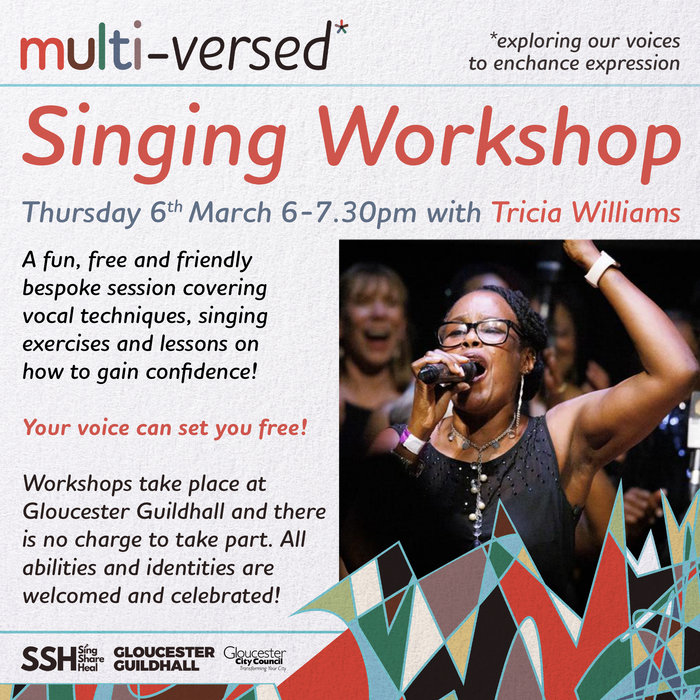 Multi - Versed Workshop Five - Singing with Tricia Williams | Multi-Versed