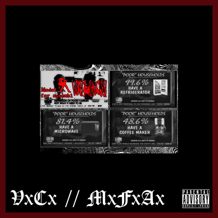 VxCx // MxFxAx | Vomitchugger / Model For Assembl | Big Pharma Records