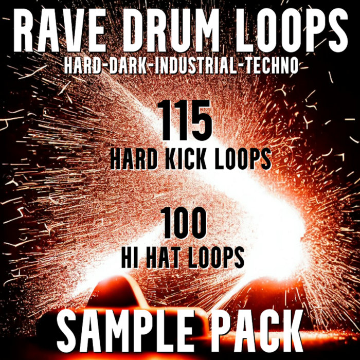Rave Drum Loops (Hard-Dark-Industrial-Techno Sample Pack) | Marexon