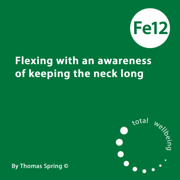 Fe12 Flexing with an awareness of keeping the neck long | Totalwellbeing