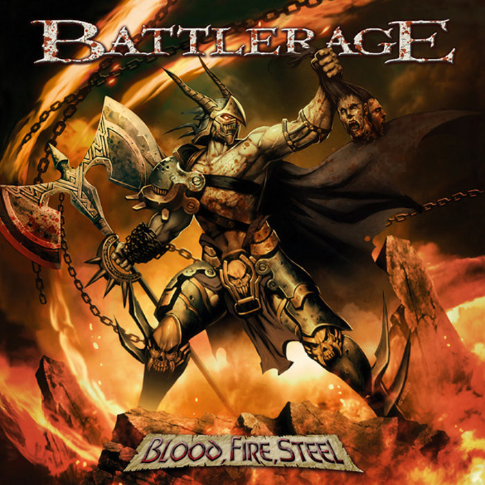 BATTLERAGE "Blood, Fire, Steel" | Metal On Metal Records