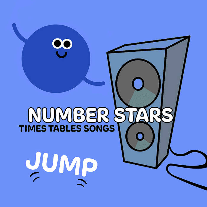 Times Tables Jump Number Stars 