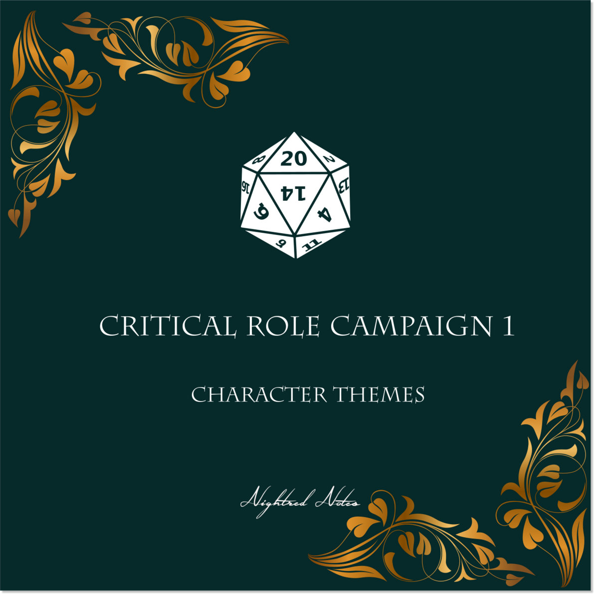 Critical Role Character Themes (Campaign 1) | nightrednotes