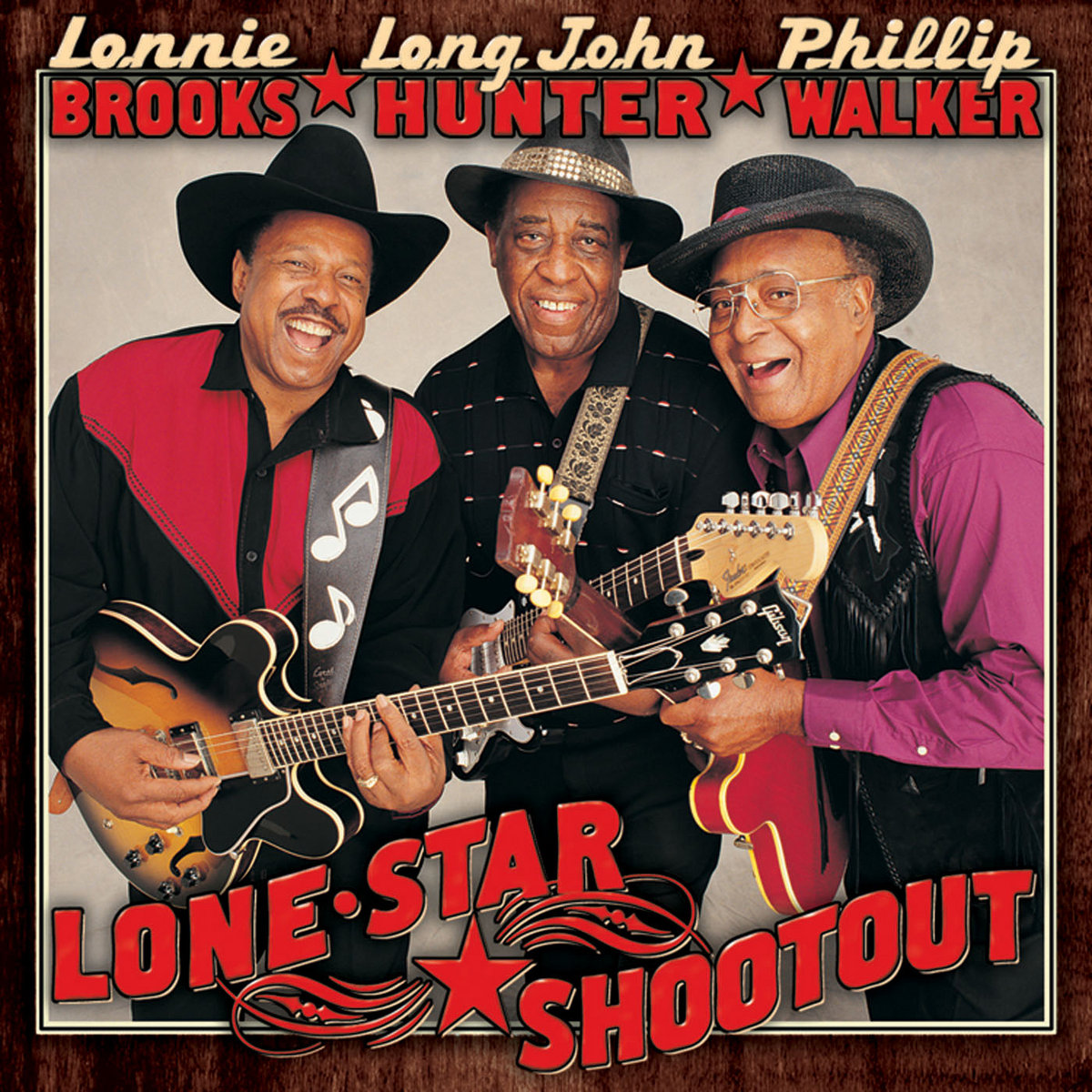 Lone Star Shootout | Lonnie Brooks, Long John Hunter and Phillip Walker ...