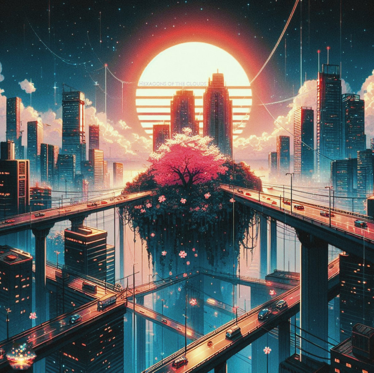 Hexagons of the clouds | Hexagon Space