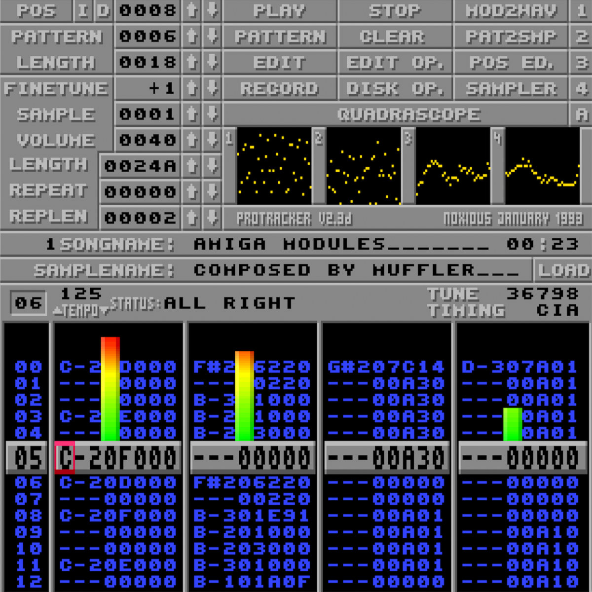 Amiga Modules 1997-1998 | Muffler
