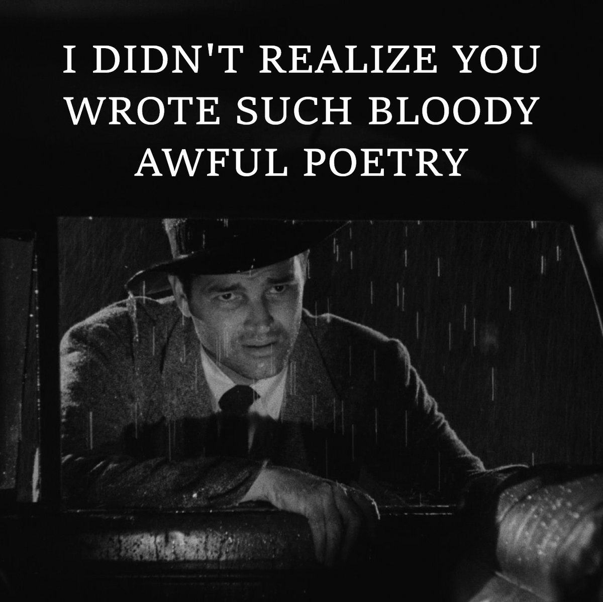 I Didn't Realize You Wrote Such Bloody Awful Poetry | Blake Bartholomew