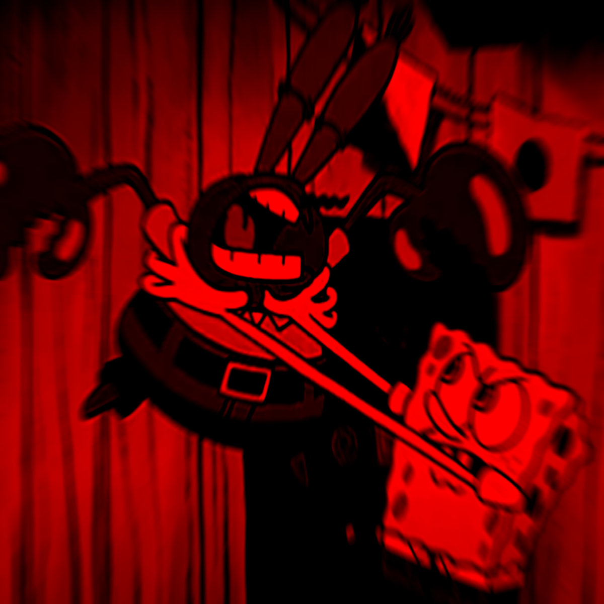 SpongeBob Beats the Living Shit out of His Red Crab Bastard Boss | Roly ...