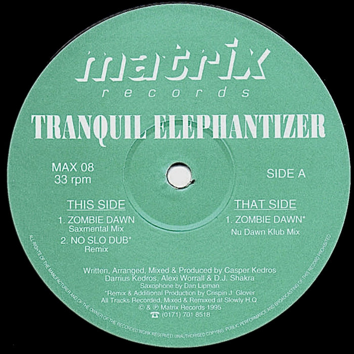 'NO SLO DUB' | Tranquil Elephantizer | Crispin J Glover