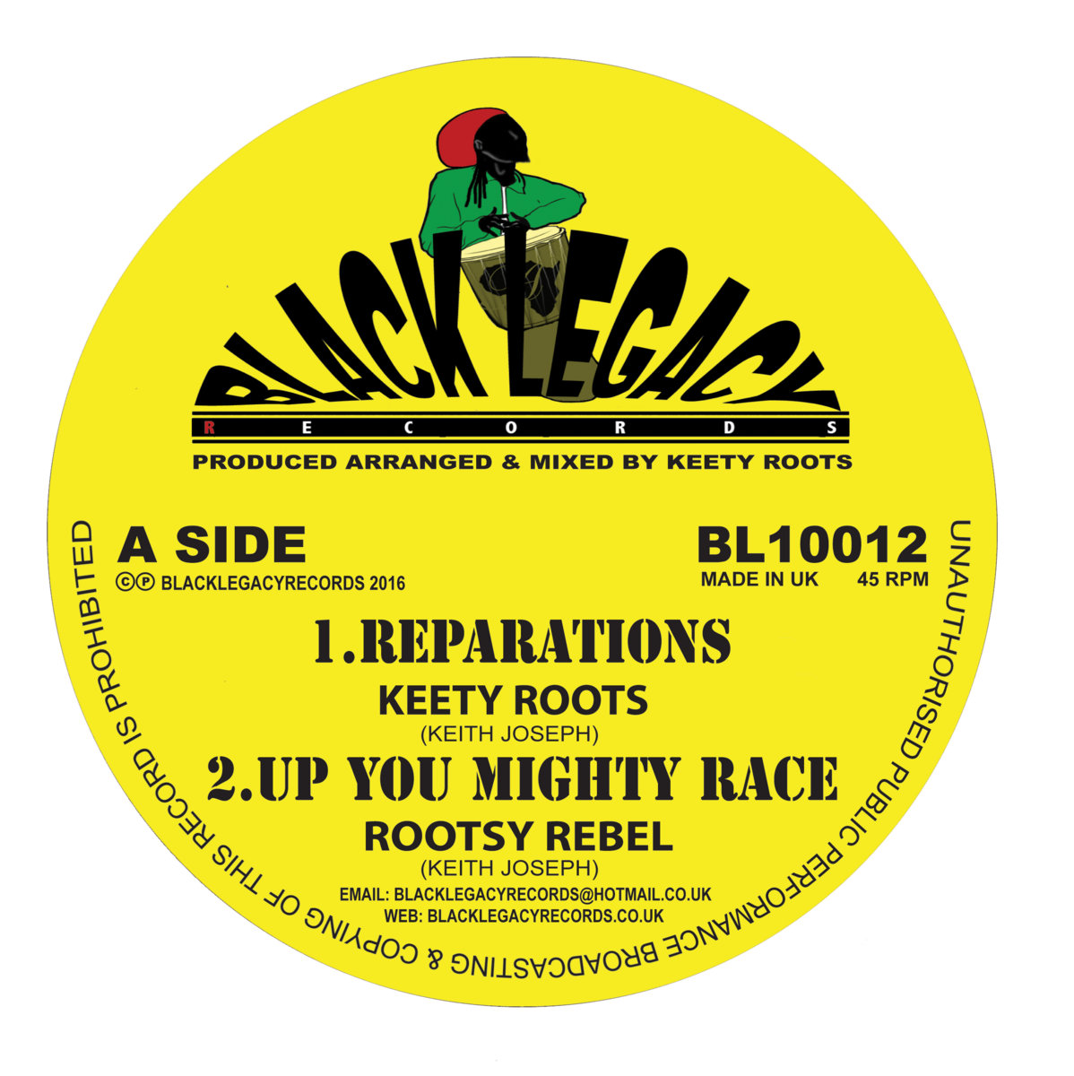 REPARATIONS | KEETY ROOTS | Keety Roots