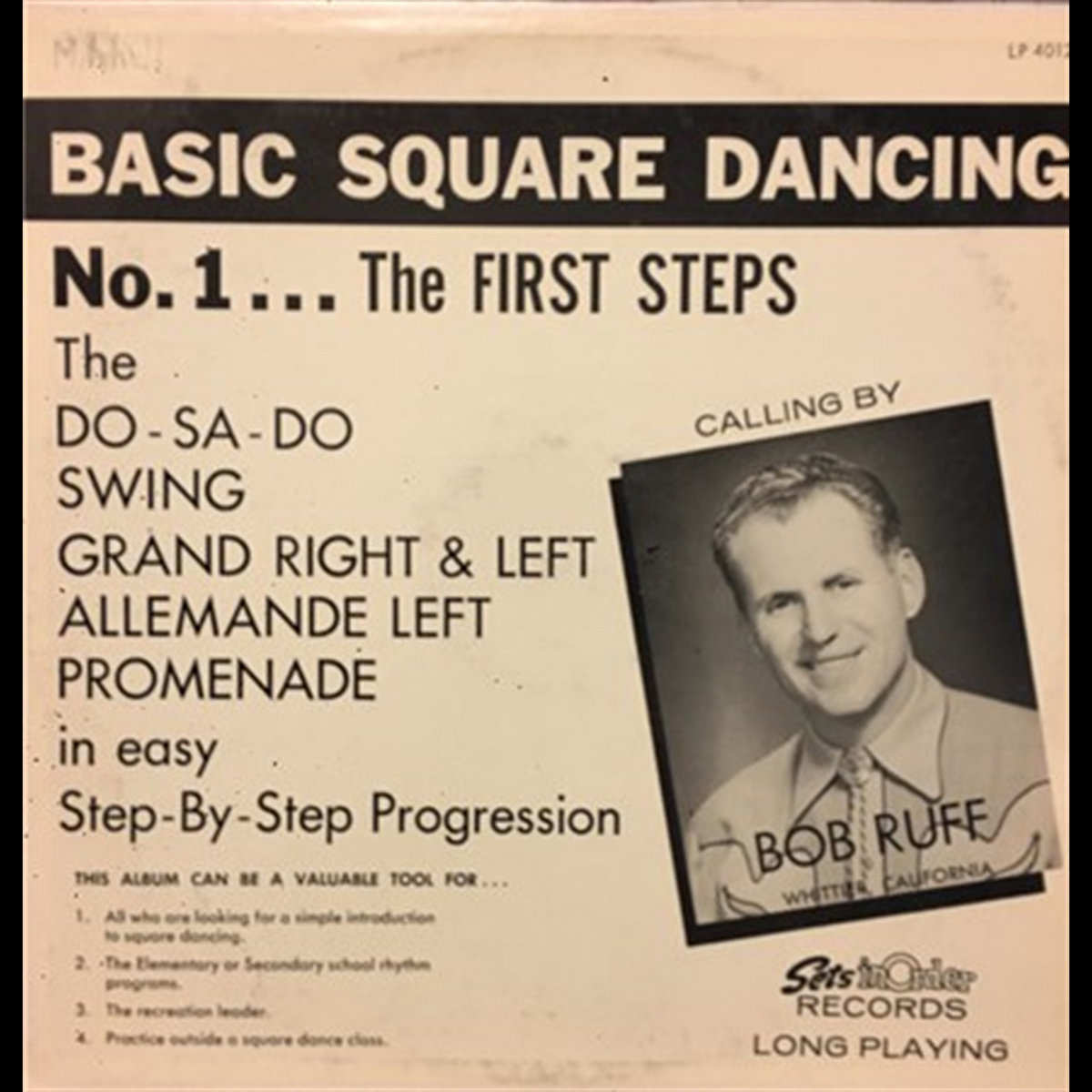 Basic Square Dancing No 1 The First Steps | Bob Ruff