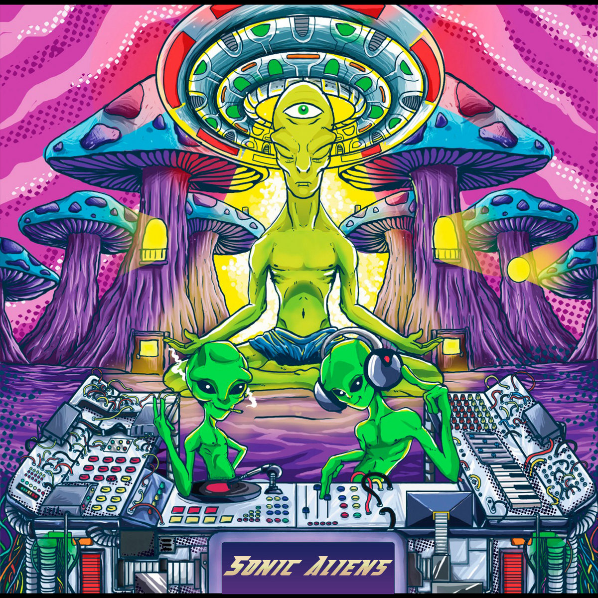 Sonic Aliens Album | Gnomitrix / The Hunter & FullMelt / Diabo Loro ...