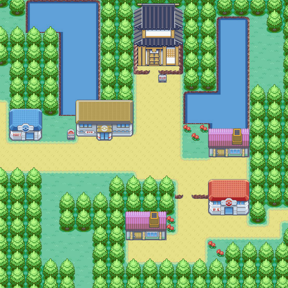 Violet City キキョウシティ | ミワラ-MiWARA