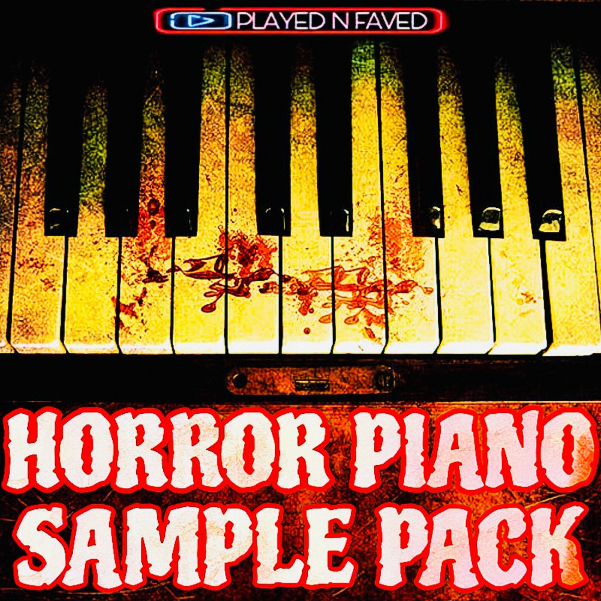 Creepy Horror Piano Sample Sound Pack | Played N Faved
