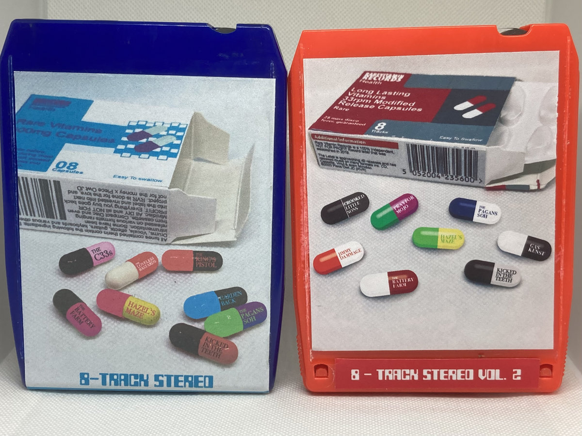 8-track Stereo VOL 1 & 2 Label Compilation | Various Artists | Rare ...