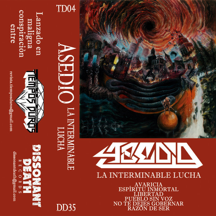 La Interminable Lucha | Asedio | Dissonant Death Records