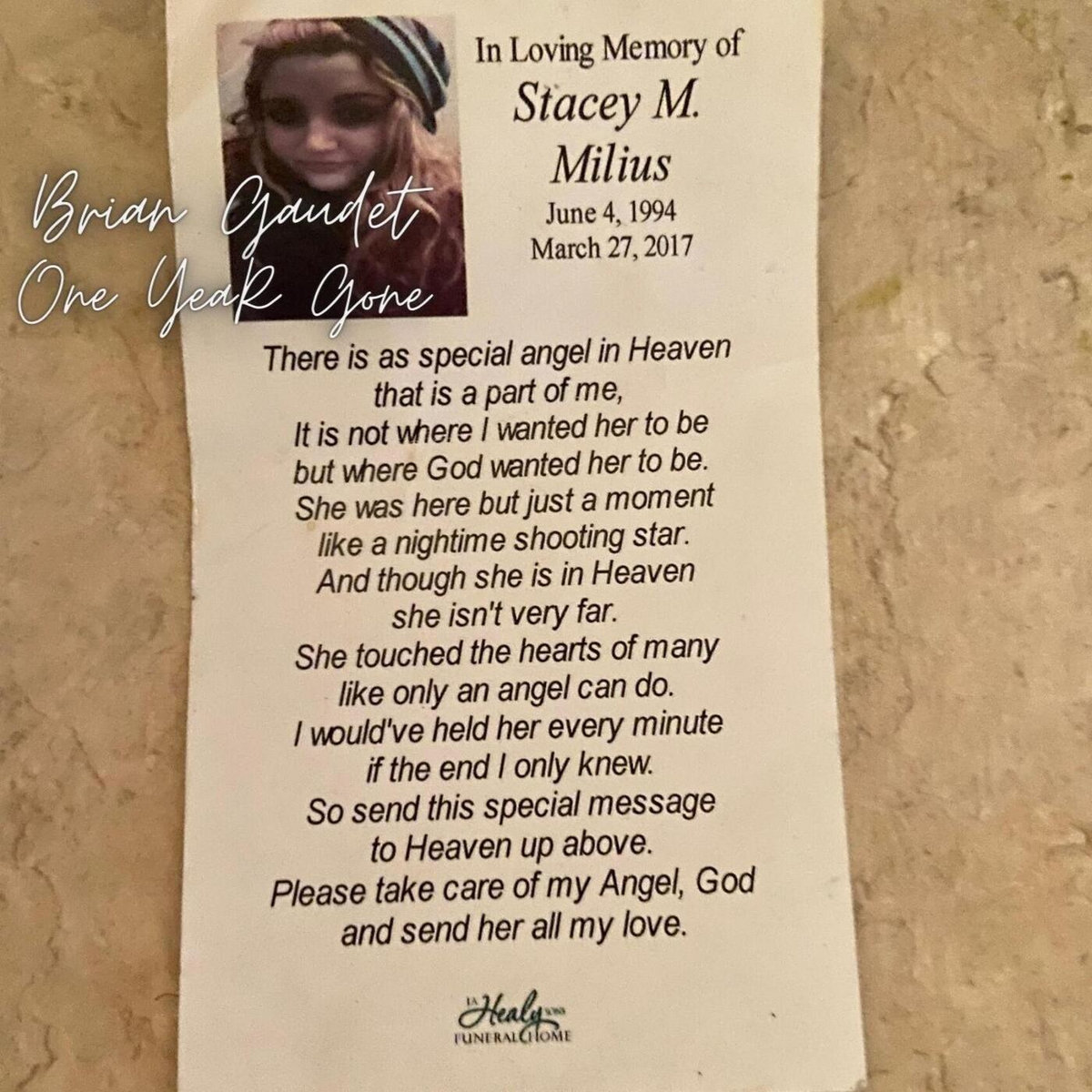 One Year Gone - Single | Brian Gaudet