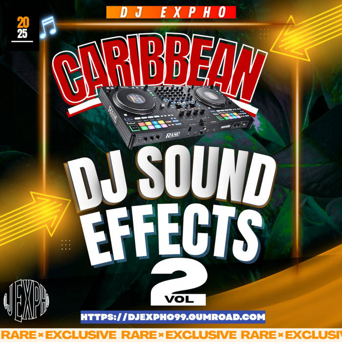 CARIBBEAN DJ SOUND 2025 - FX PACK 002 | dj sound effects, dj pack ...