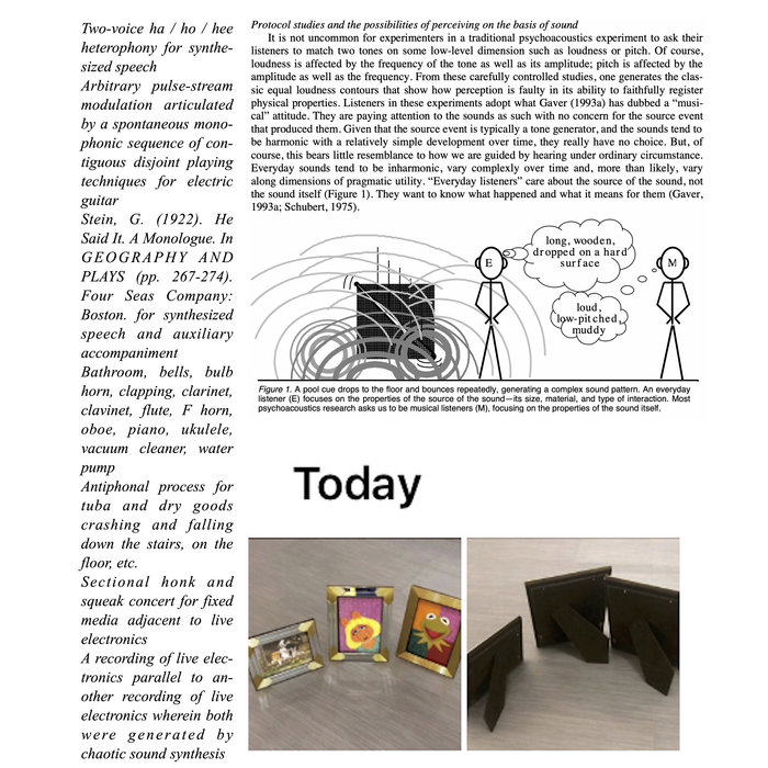 Seven compositions for direct sound synthesis, fixed media, and musical ...