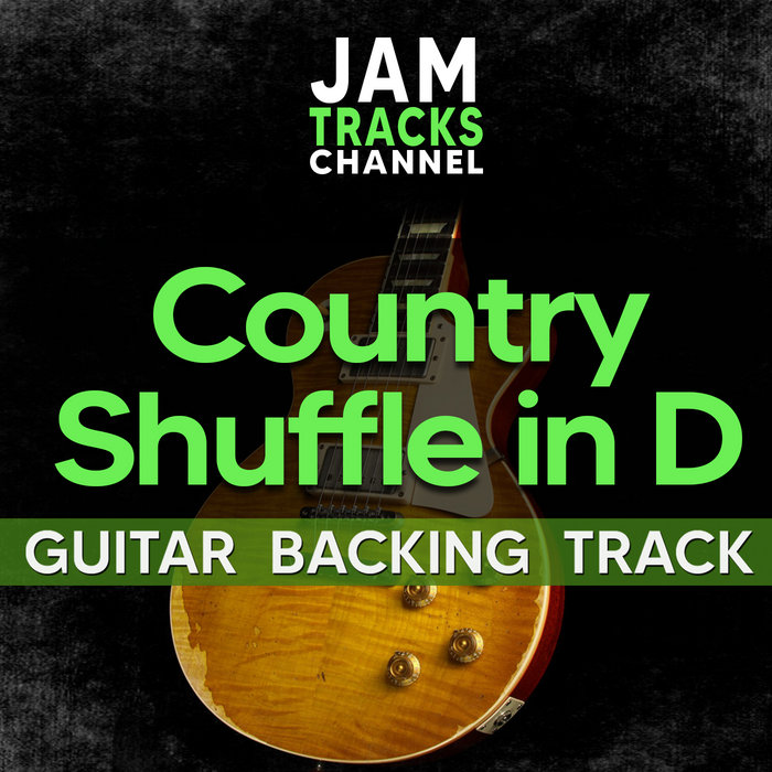 Country Shuffle in D Guitar Backing Track | Jamtrackschannel