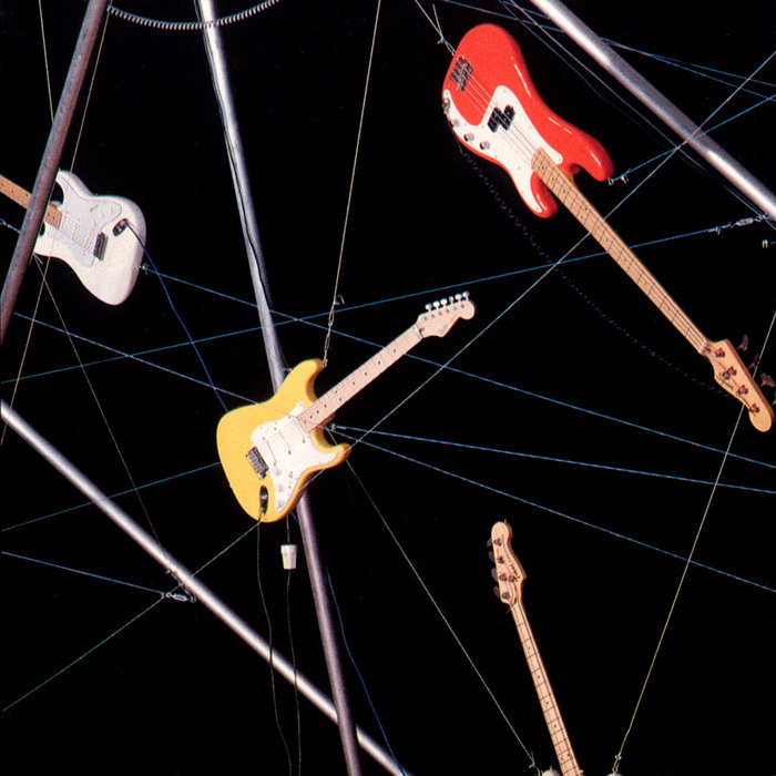 As Is - Guitar Mural #14 | Remko Scha And The Machines | staalplaat label