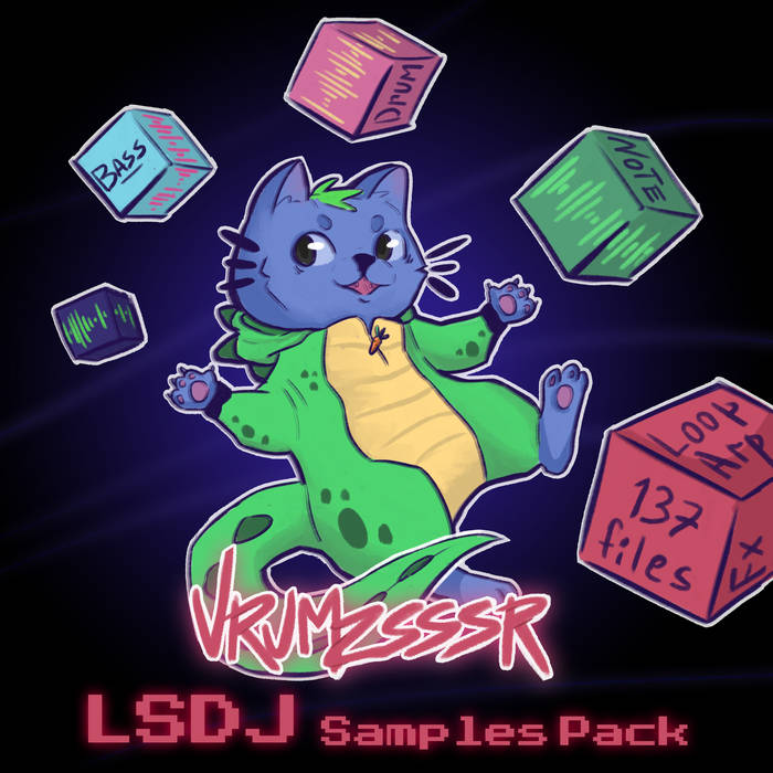 Lsdj Logo Gradient Lab Gameboy LSDJ Re Sampled Drums, Percussion & FX