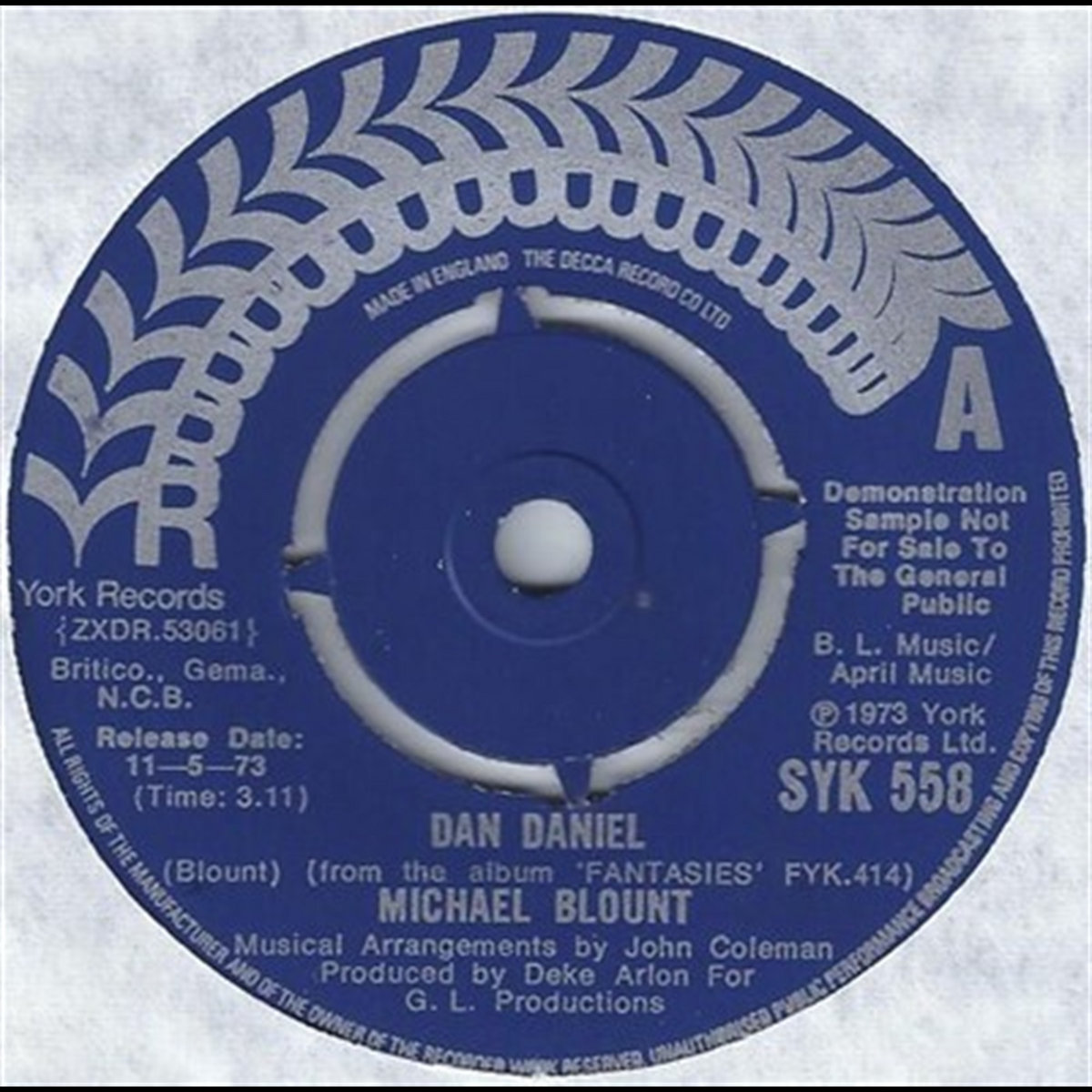 Dan Daniel | Michael Blount