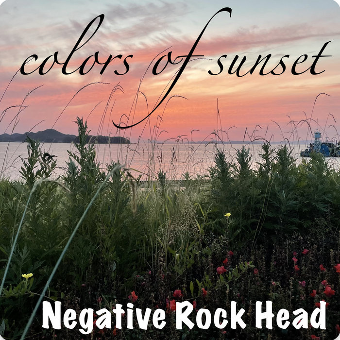 colors of sunset | Negative Rock Head