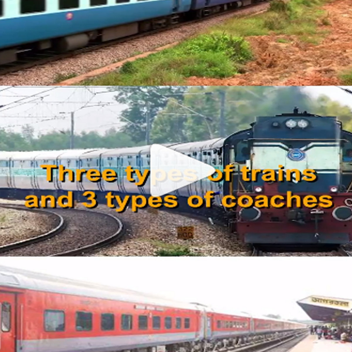 Know About Indian Railways 3 Types of Trains and Their Coaches | RailMitra