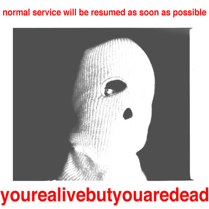 normal service will be resumed as soon as possible | You're Alive But ...