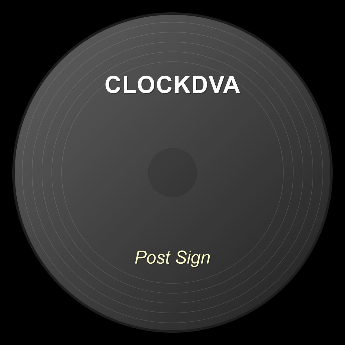 Post Sign | Clock DVA