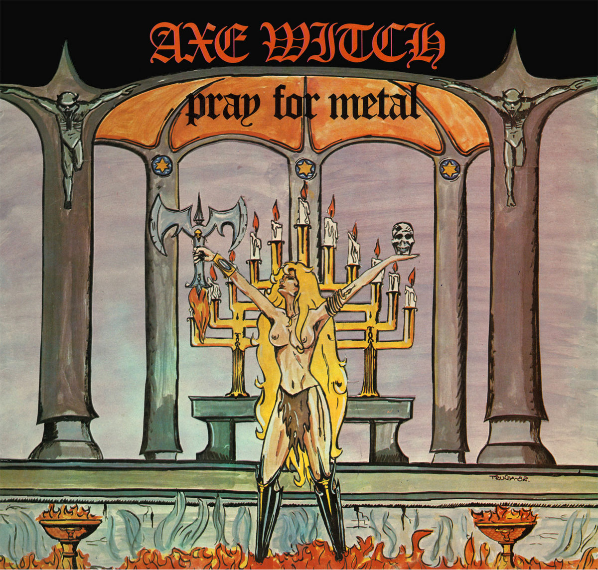 Pray for metal Digi pak | AxeWitch