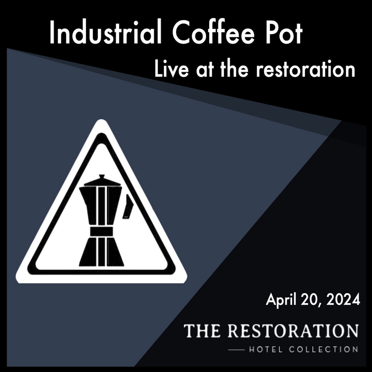 industrial coffee pot LIVE at the restoration | Industrial Coffee Pot