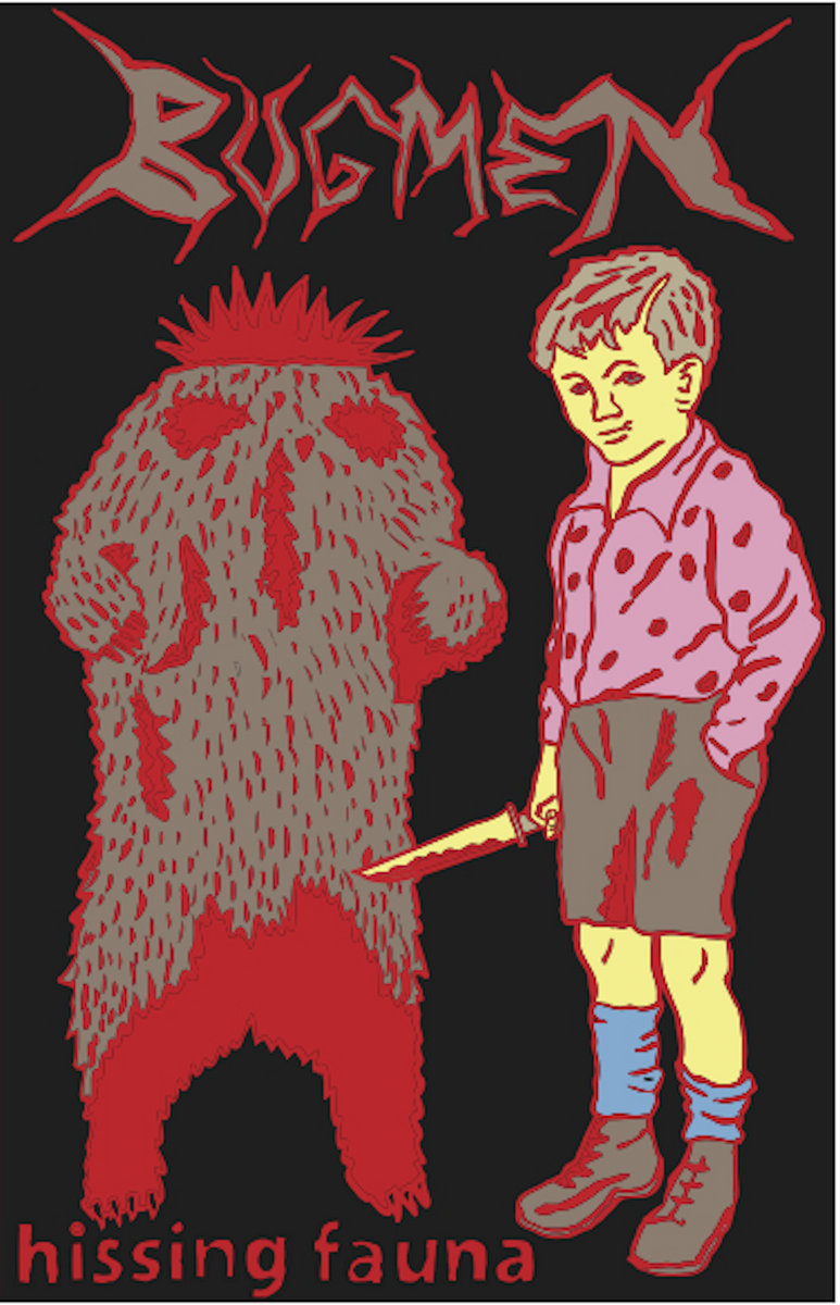 HISSING FAUNA vs. BUGMEN - split cassette 2014 | Hissing Fauna