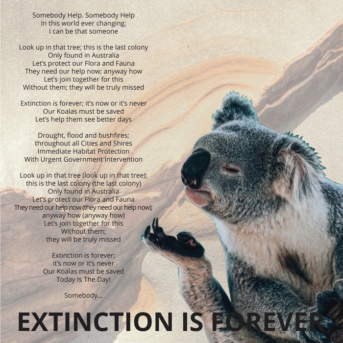 Extinction Is Forever © | Sophia Fletcher Music | Sophia Fletcher