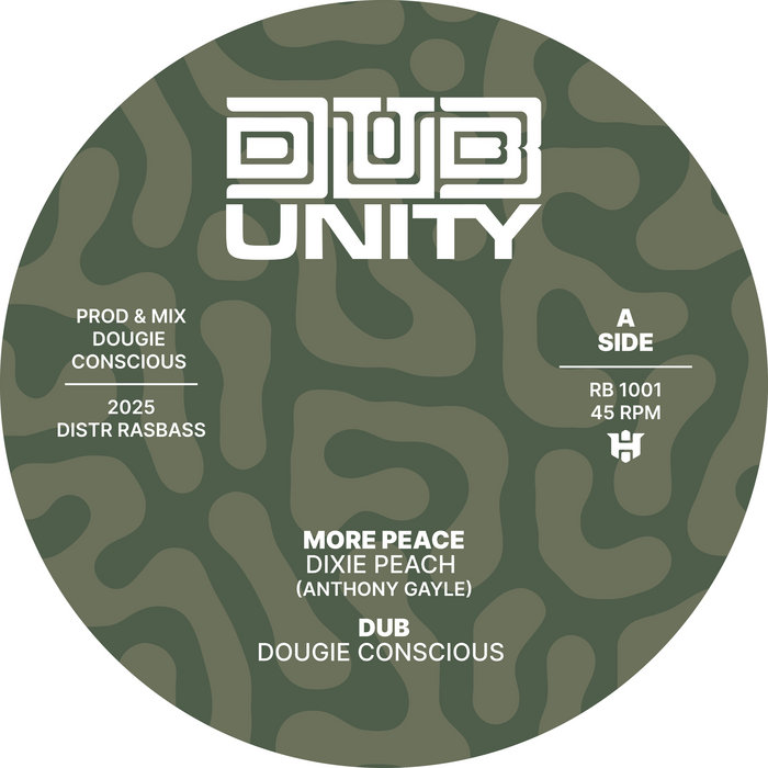 More Peace / Don't Fear | Dixie Peach / Tena Stelin | Ras Bass Records