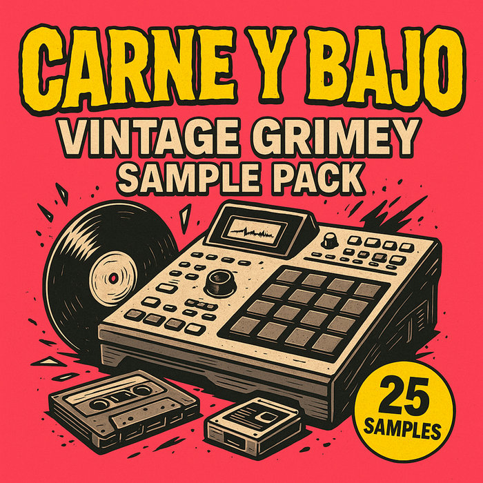 Vintage Grimey Sample Pack | "Carne y Bajo" | Soul, Boombap, Jazz Samples | Soul Chemist