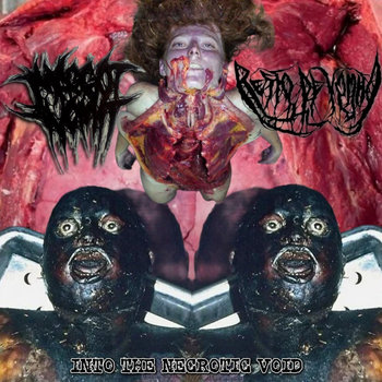 INTO THE NECROPTIC VOID [Split with Maggot Vomit] | Resto de vomito