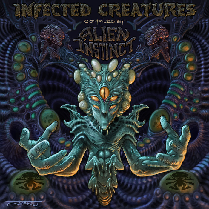 Infected Creatures (Various Artists) | Alien Instinct | Hekwapi Records